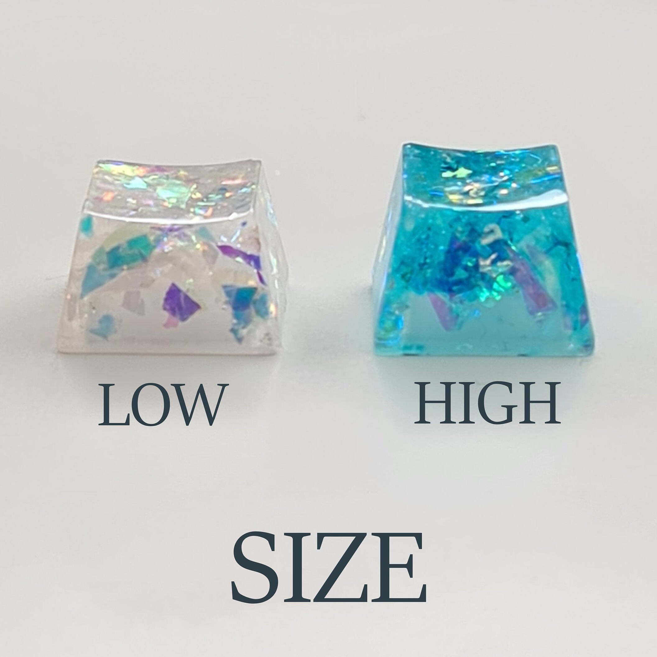 Glitter Keycap Resin Keycap - Etsy