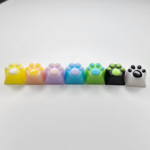 Paw Keycap Resin Keycap - Etsy