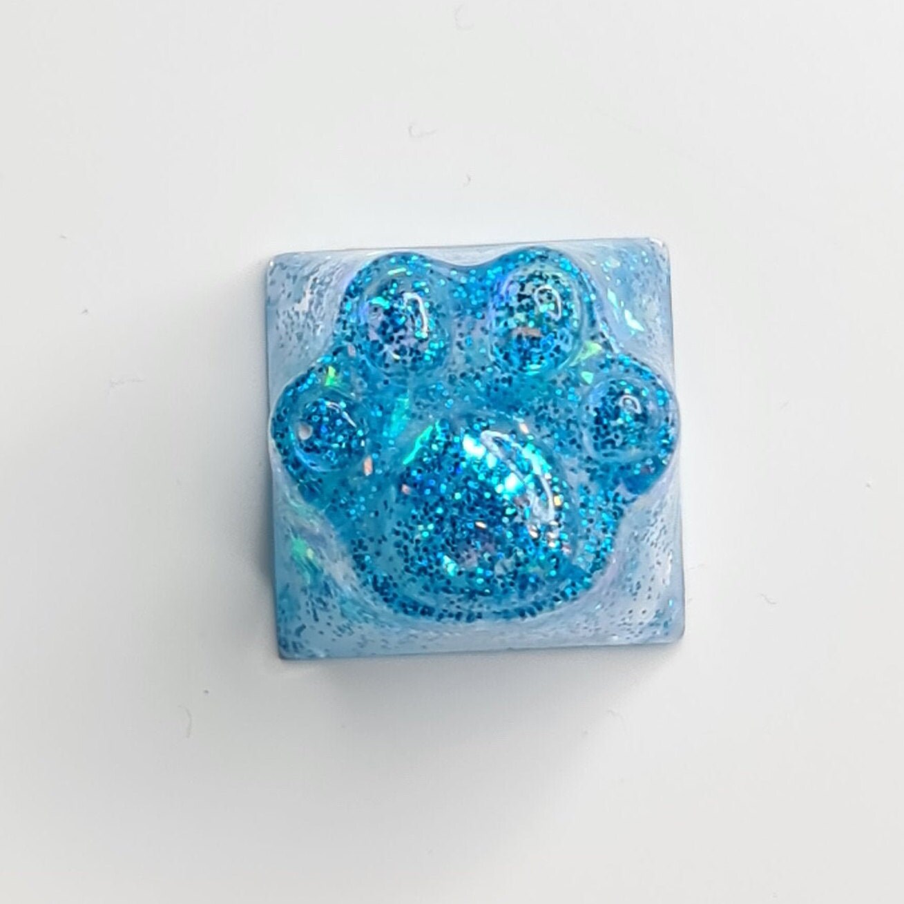 Glitter Paw Keycap Resin Keycap - Etsy