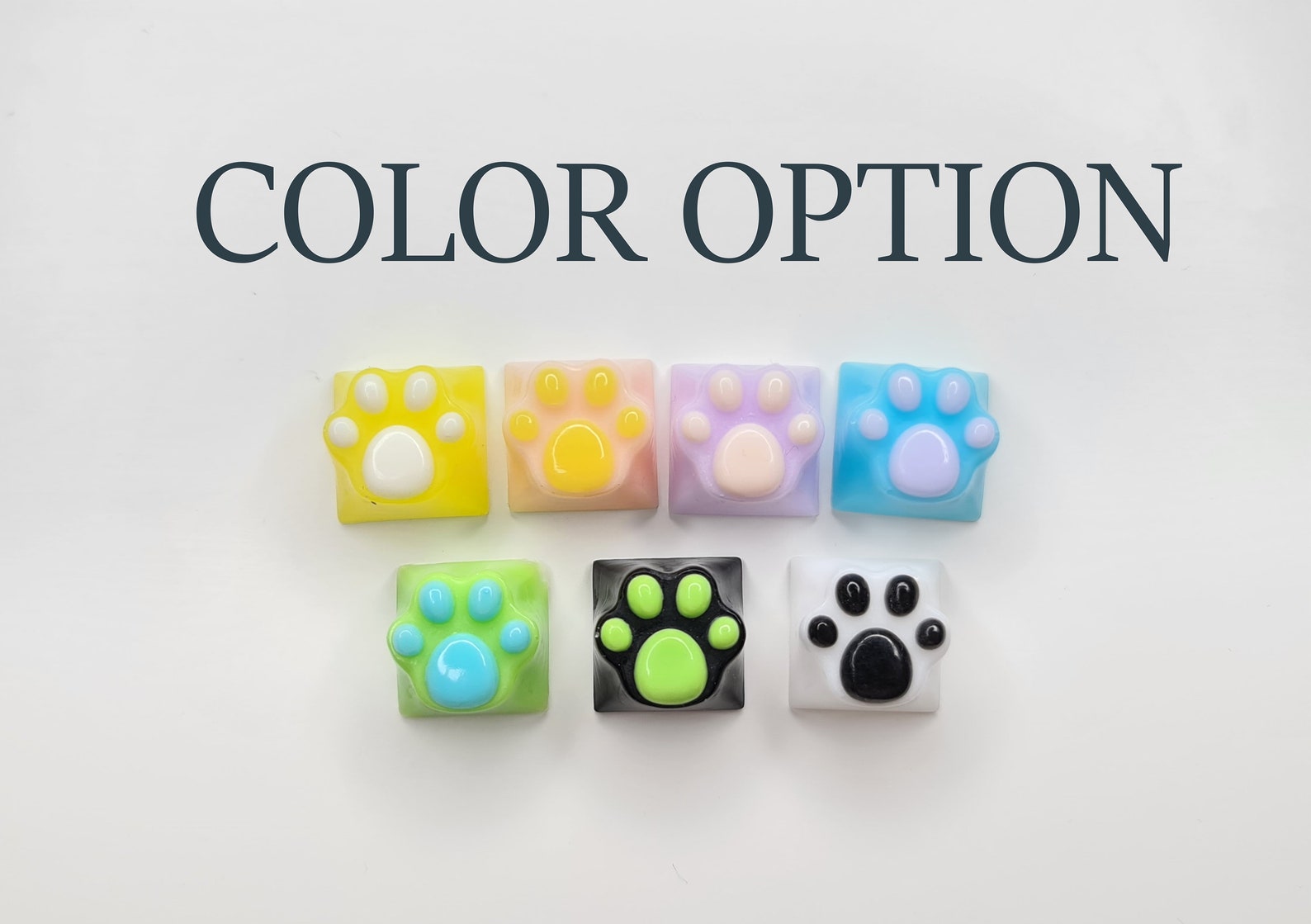 Paw Keycap Resin Keycap - Etsy