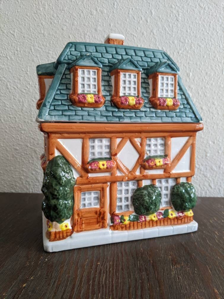 Sherwood Cookie Jar Bakery House. Cookie Jar Bakery Building - Etsy