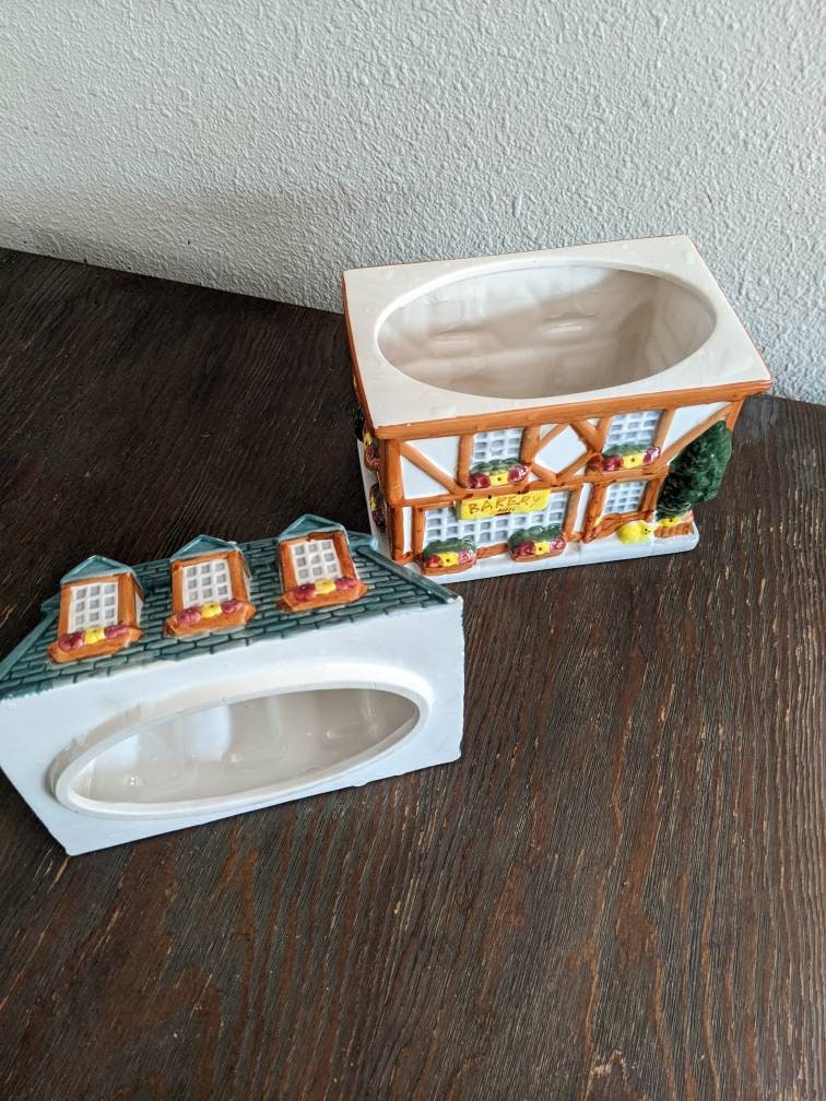 Sherwood Cookie Jar Bakery House. Cookie Jar Bakery Building - Etsy