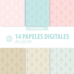 Digital Papers, Printable Pattern Papers, Ornaments, Decorative Papers ...