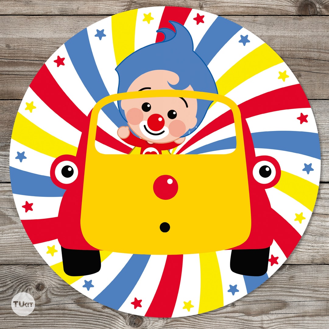 Bunting Banner Circular Digital Imprimible Round Backdrop Deco - Etsy