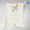 The Little Prince Flying With Birds Planet Watercolor Prints Nursery ...