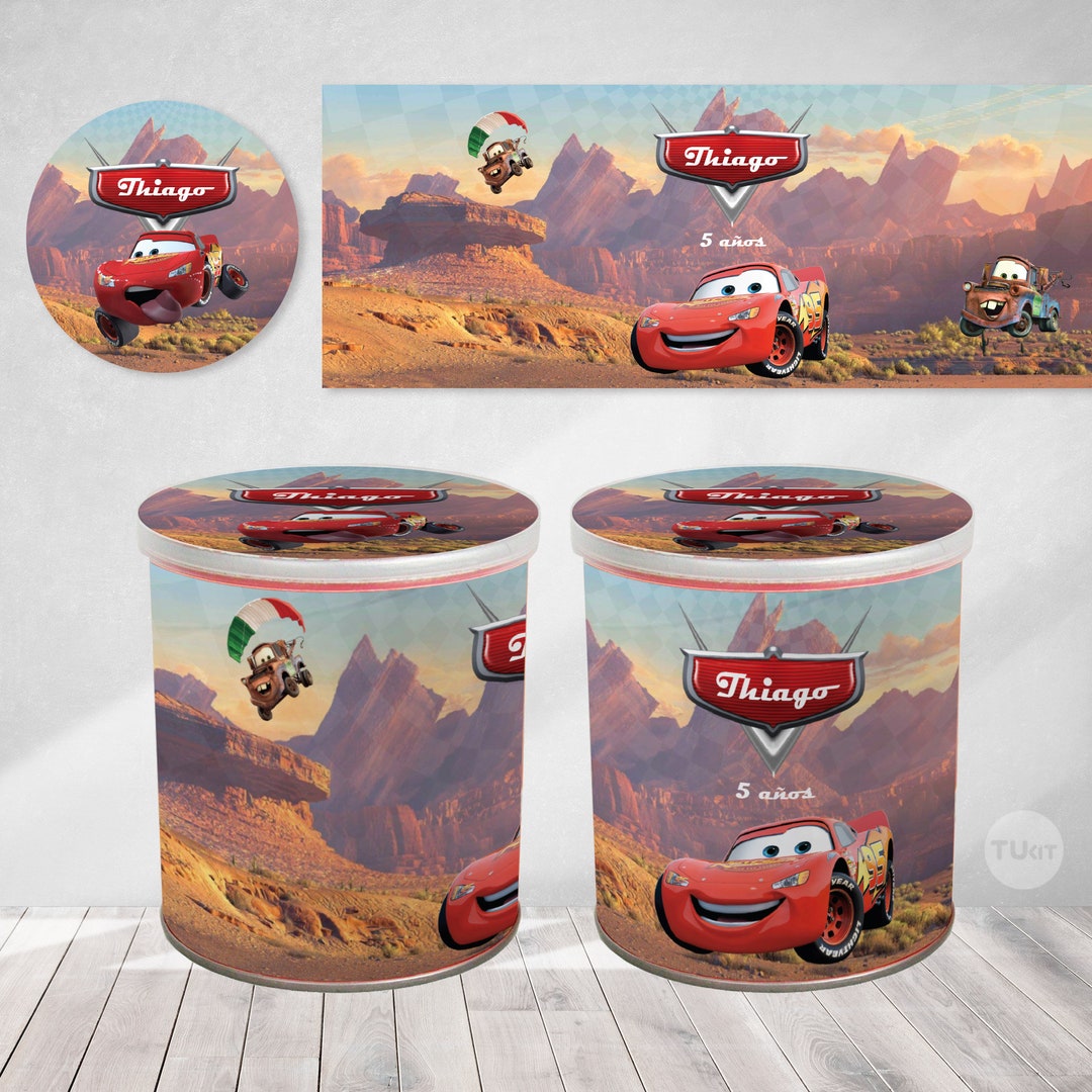 Printable Pringles Cars Label, Party Supplies, Customizable, Printable ...