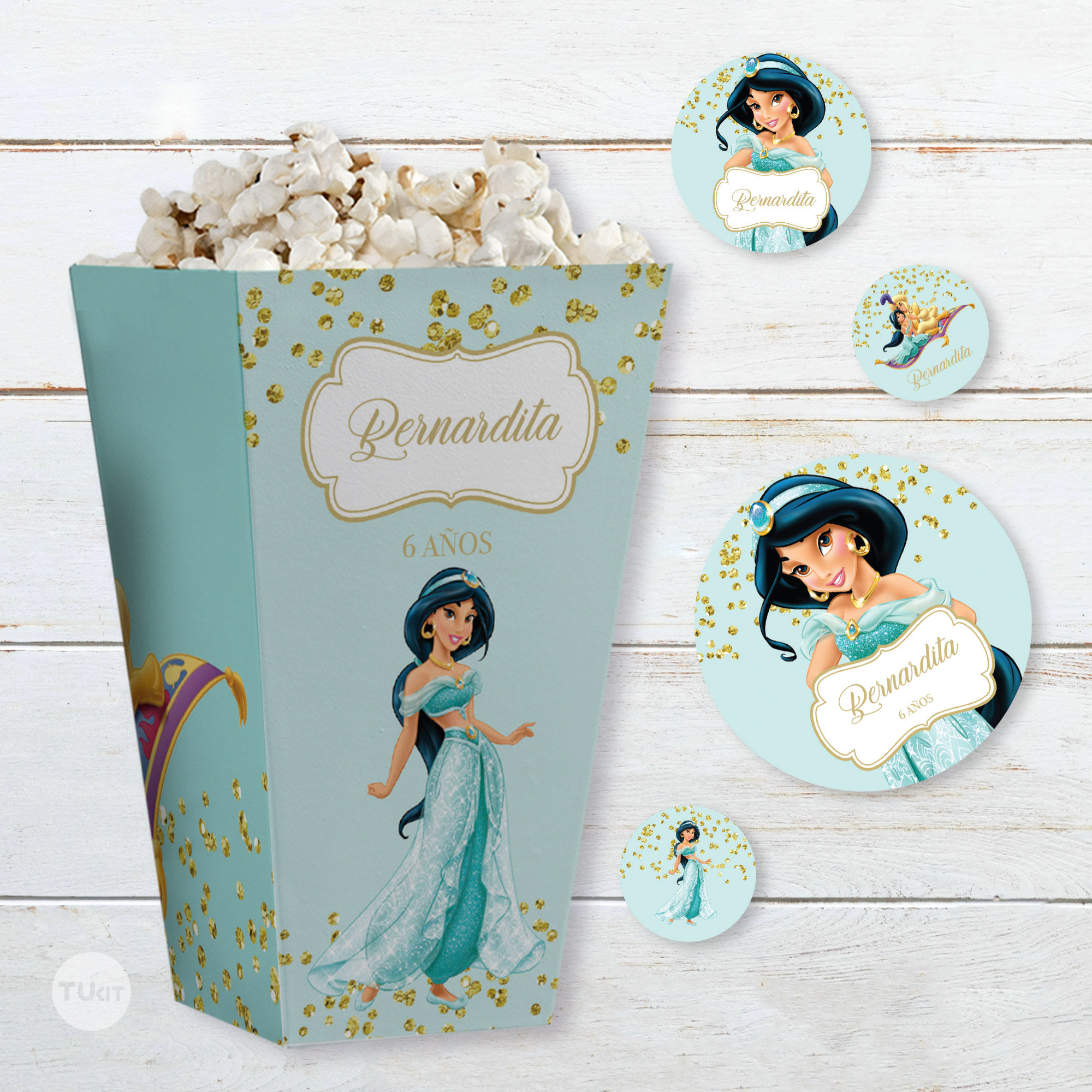 Princess Jasmine Printable Kit Princess Editable Printable Candy Bar - Etsy