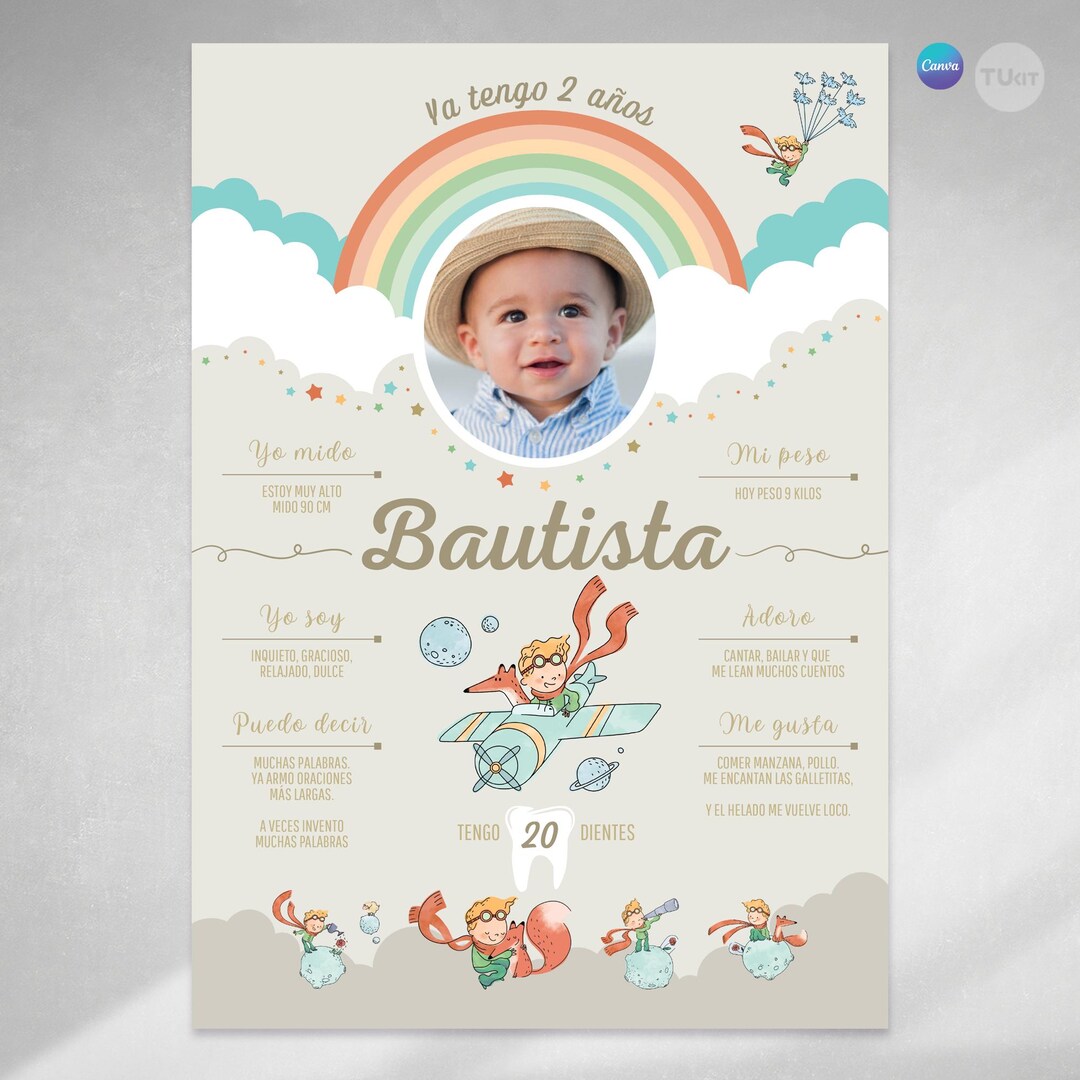 Printable Poster of the Little Prince, A4 Poster of the Little Prince ...
