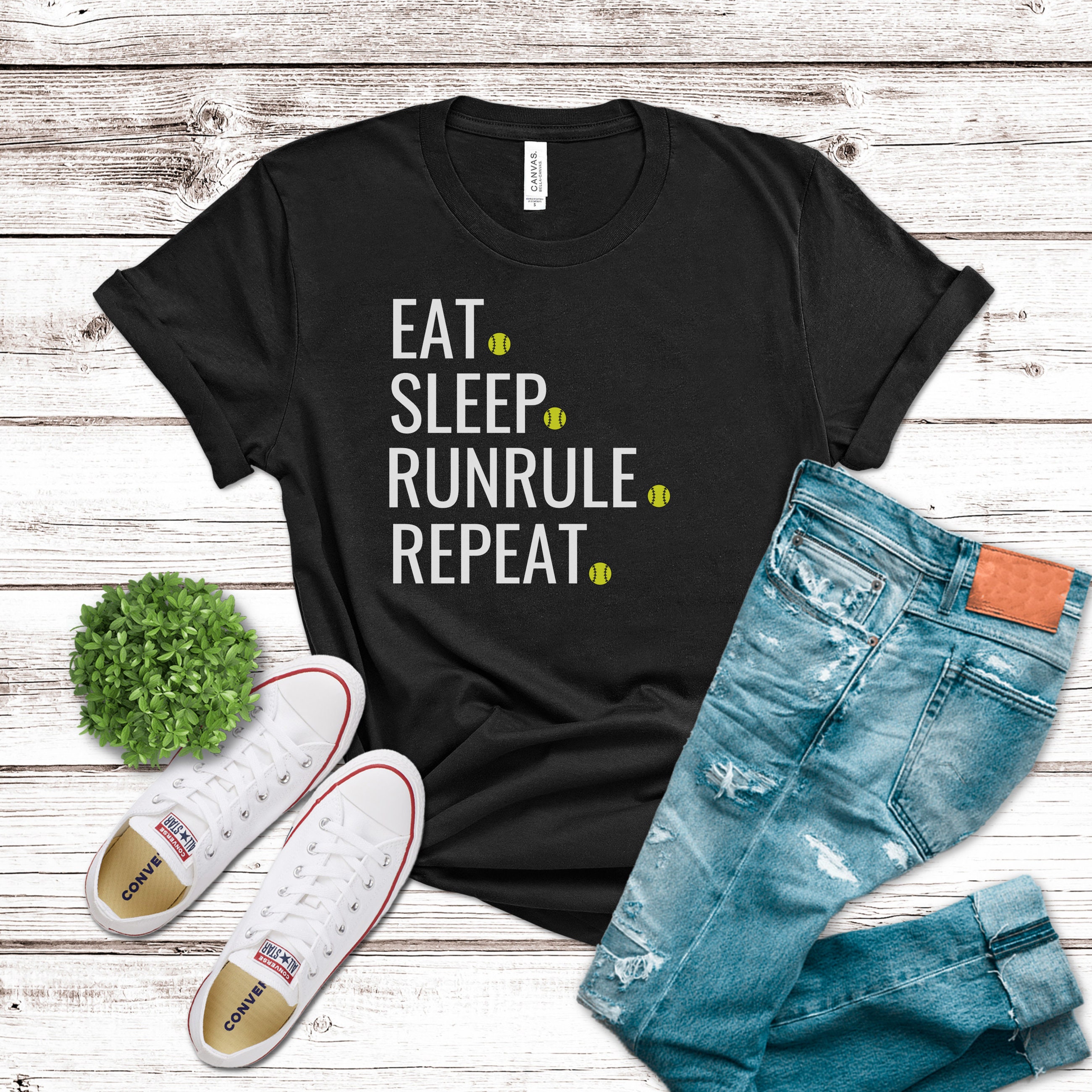Cute Little Girls Softball Shirt for Kids, Kids Matching Softball Team ...