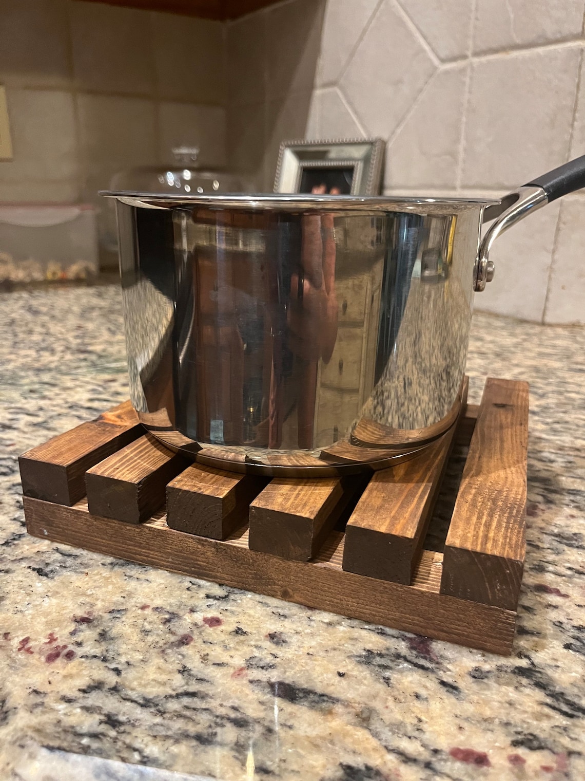 Handmade Durable Wooden Trivet Hot Plate for Pots and Pans - Etsy