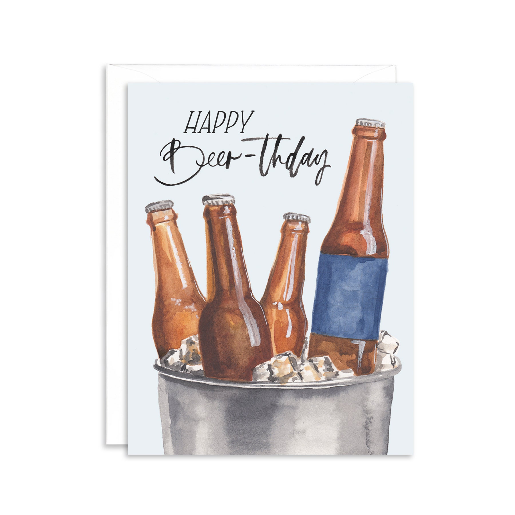 Happy Beer-thday Brew Birthday Greeting Card | Beer Lover Card ...