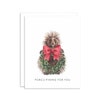 Sheep Christmas Card - 'fleece Navidad' Illustrated Sheep Funny Pun ...