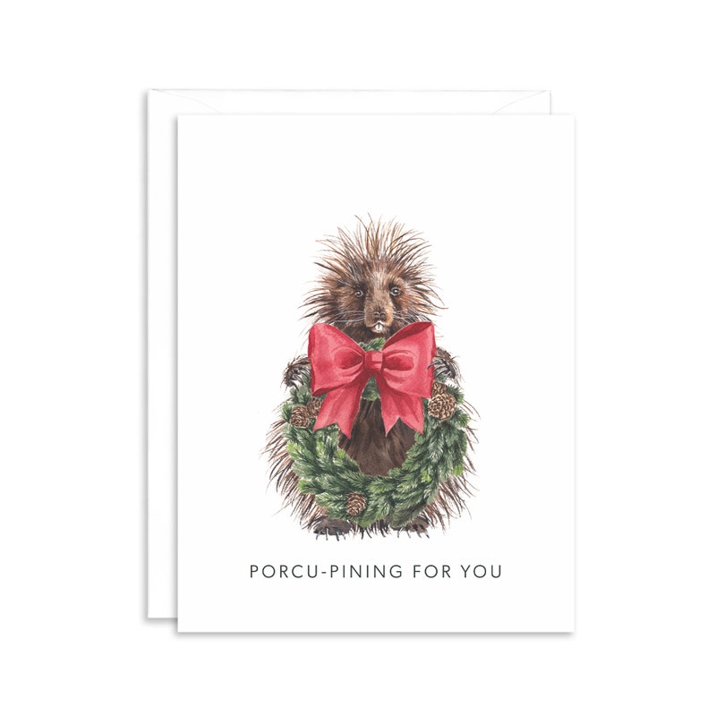 Porcupine Watercolor - Etsy