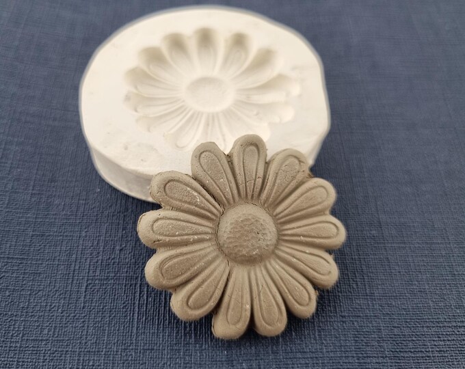 Sprig Molds for Pottery / Bisque Fired Mold - Daisy Flower - Etsy