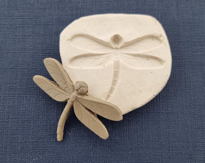 Sprig Molds for Pottery / Bisque Fired Mold Dragonfly - Etsy