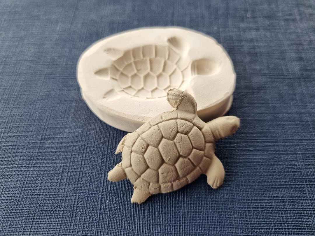 Sprig Molds for Pottery / Bisque Fired Mold - Turtle - Etsy