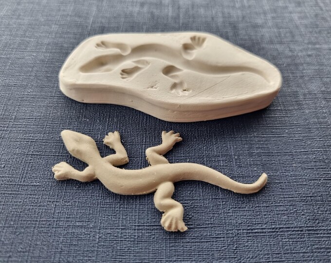Sprig Molds for Pottery / Bisque Fired Mold - Lizard - Etsy