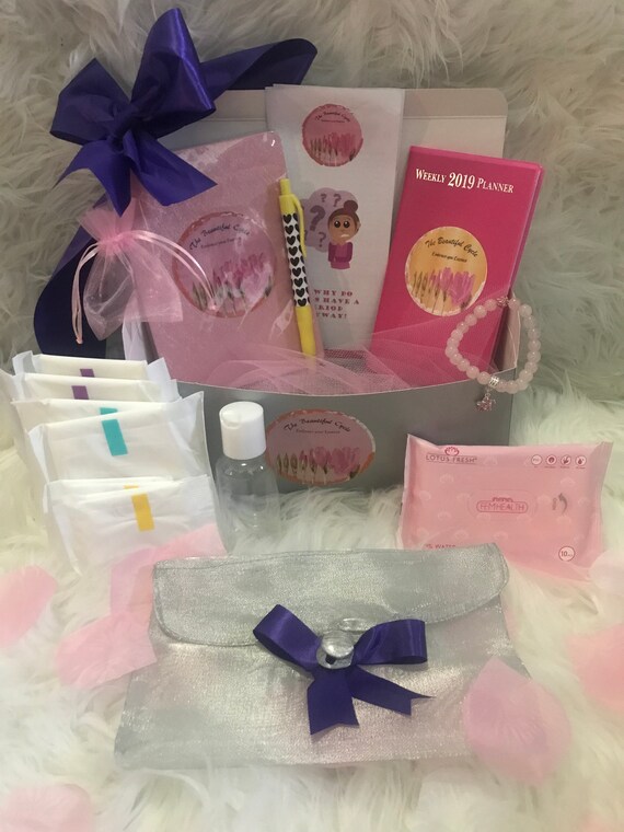 Girls Menstrual Starter Kit - Etsy