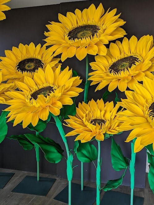 Giant Self-standing Flowers Sunflower/ Larger Flower / Giant Flower ...