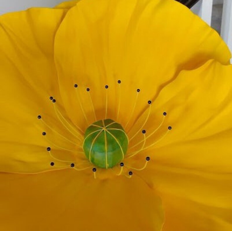 Giant Foam Poppy Flower: Photo Prop, Party Decor, 5 Ft Tall - Etsy