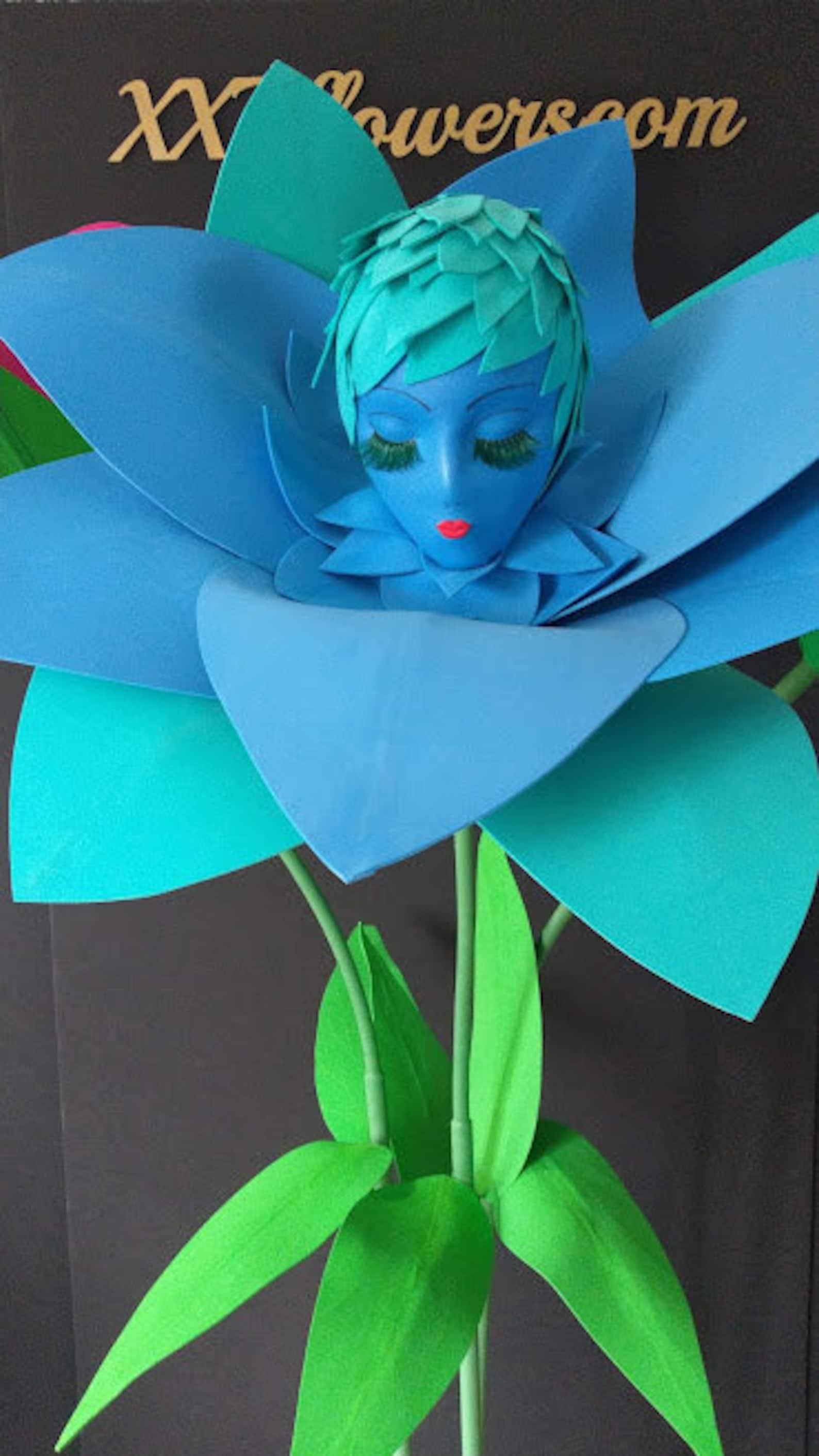Alice in Wonderland Prop Giant Flower for Party / Events / Birthday ...