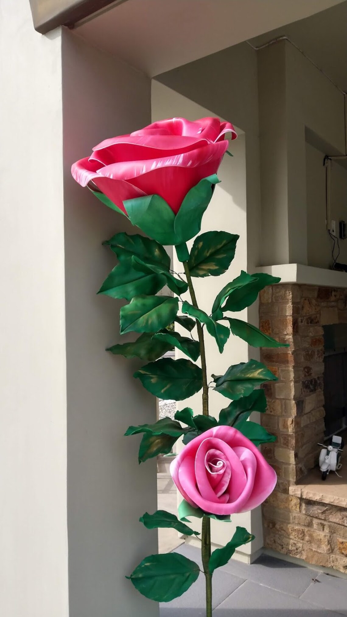 Giant Self Stand Red Rose Flower Perfect for as a Photo Prop - Etsy