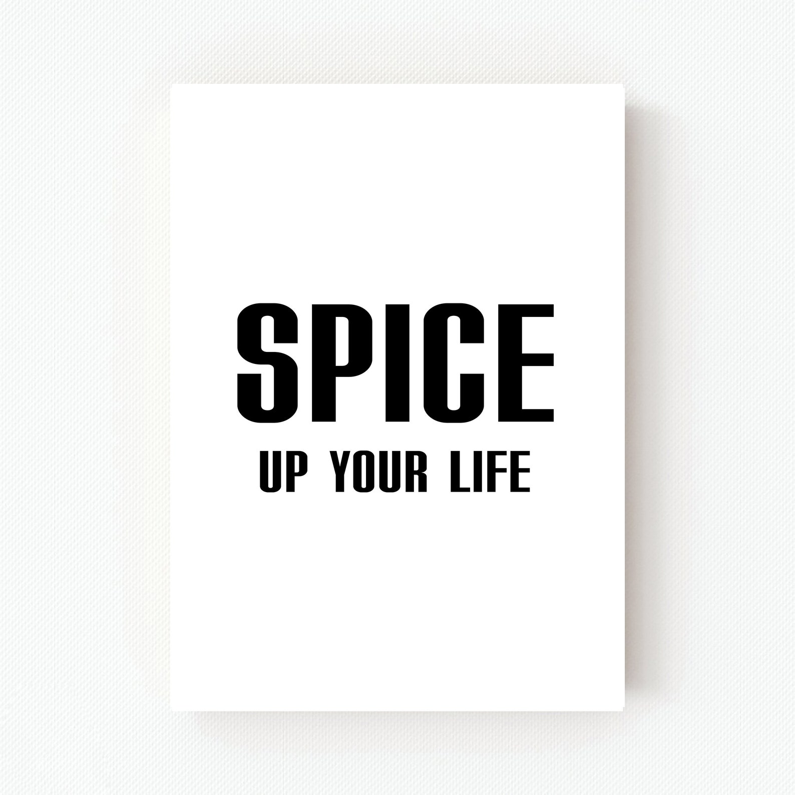 Spice up Your Life, SPICE GIRLS, Lyrics, Quote, Music, Typography, Wall ...