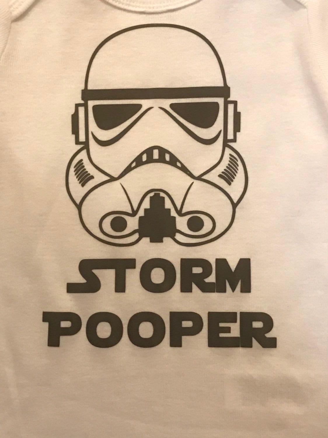 Disney Star Wars Storm Pooper Onesie body / Newborn Baby Onesie / Baby ...