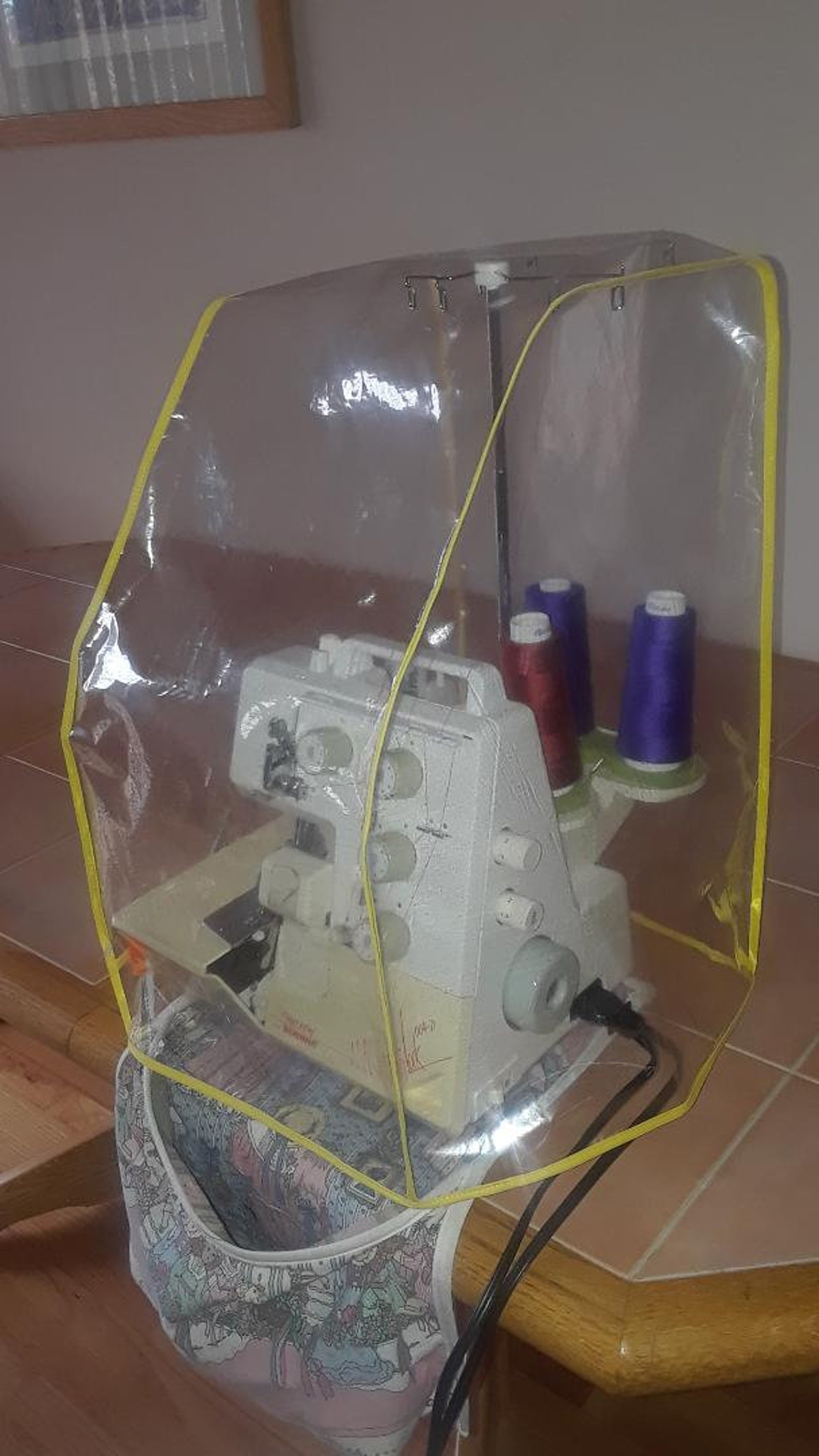 Dust Cover for Bernina Funlock, BL Imagine or Victory Serger Overlock ...