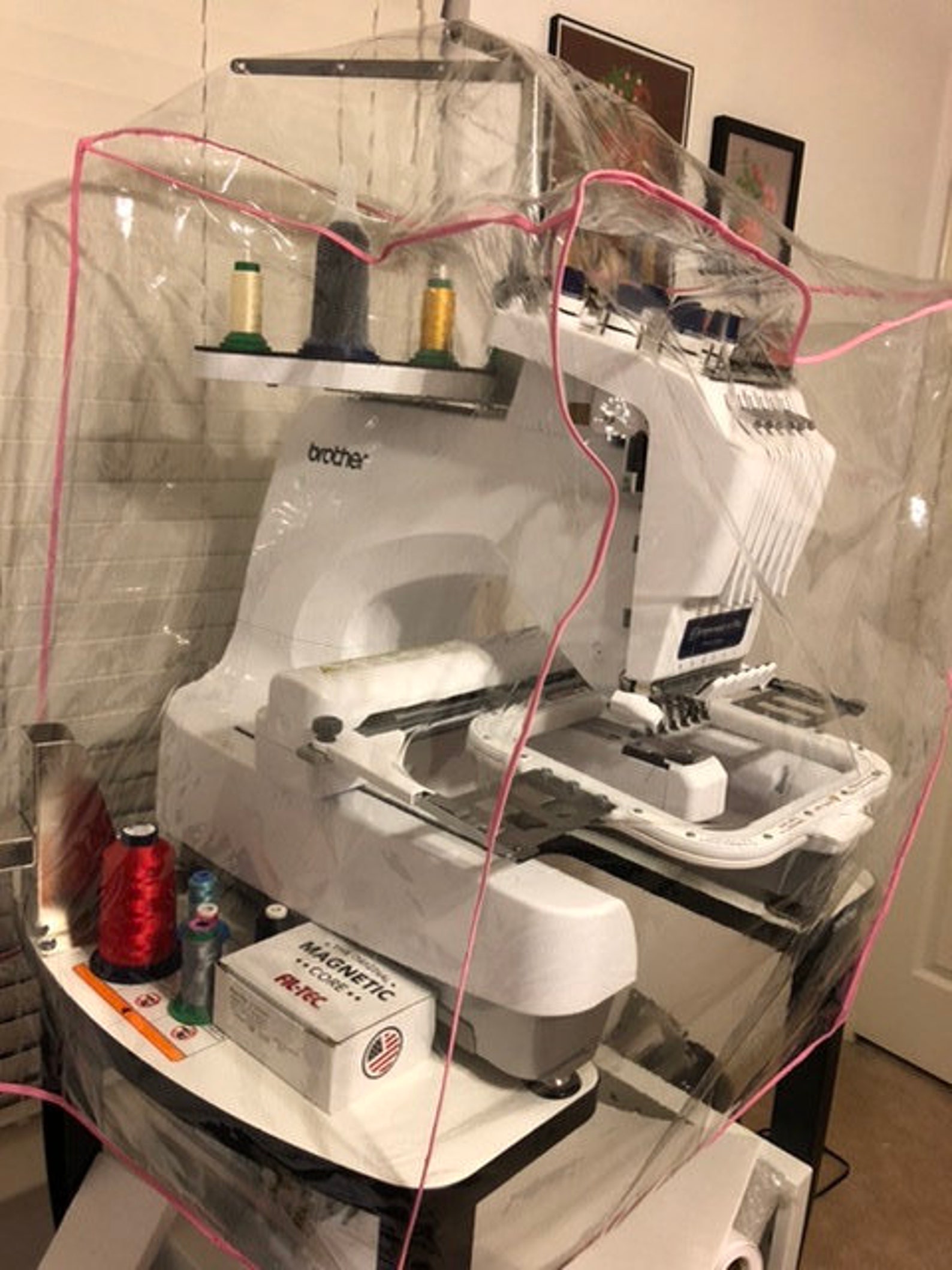 Dust Cover for Brother 6 Needle Embroidery Machine Wxdxh - Etsy