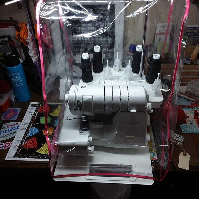 Dust Cover for Baby Lock Serger Overlock Evolve or Evolution With ...