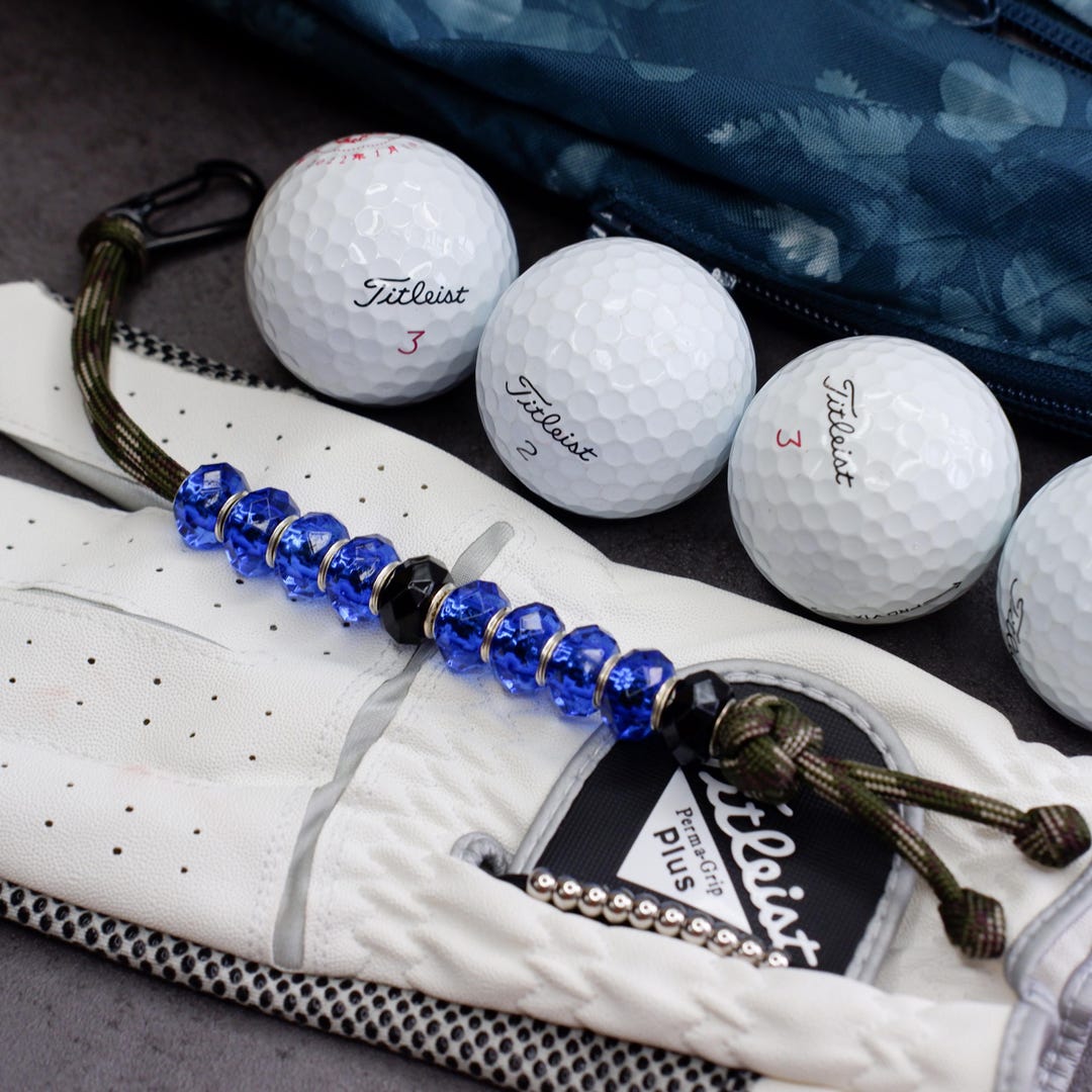 Golf Beads Count Stroke Score Counter, Durable 550 Lbs Paracord String ...