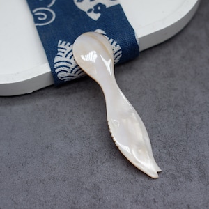 Handmade Mother of Pearl Caviar Spoon, Caviar Spoon With Fish Handle ...