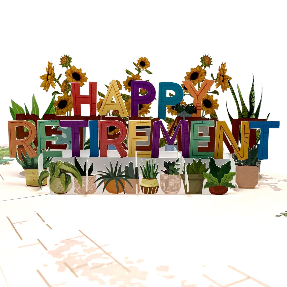 Happy Retirement Garden Pop up Card, Garden Card, Time of Your Life ...
