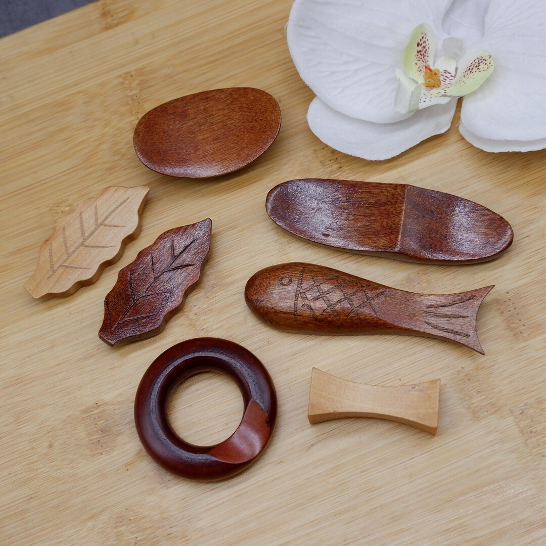 Unique Wooden Chopstick Rest, Luxury Wood Chopstick Holders, Chopstick ...