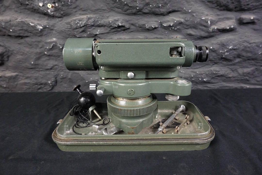 Vintage Hilger & Watts Dumpy Level Surveyors Theodolite Engineering ...