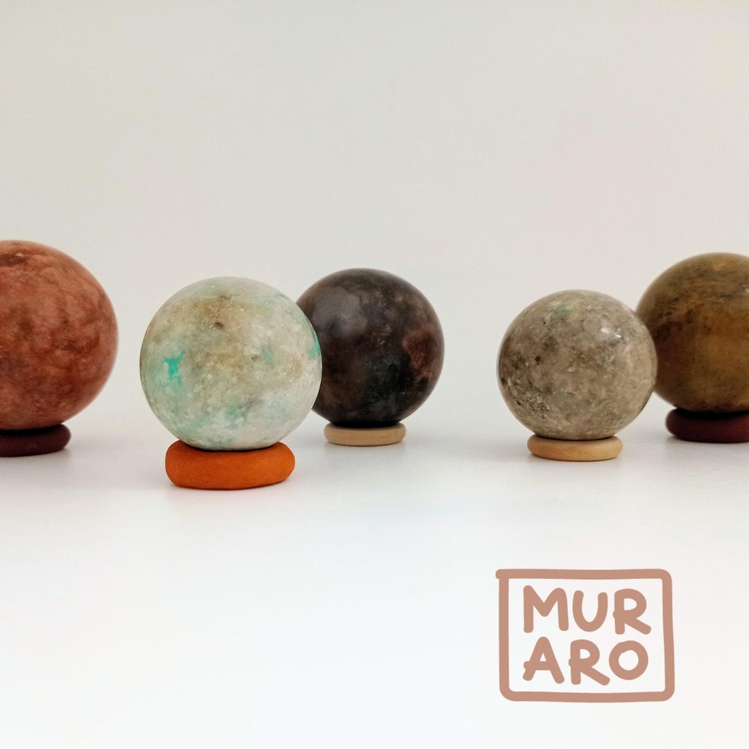 Handmade Wabi Sabi Earth Sphere: Japanese Meditative Sculpture - Etsy