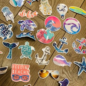 Ocean/ Beach Theme Decal Pack 45pcs * - Etsy
