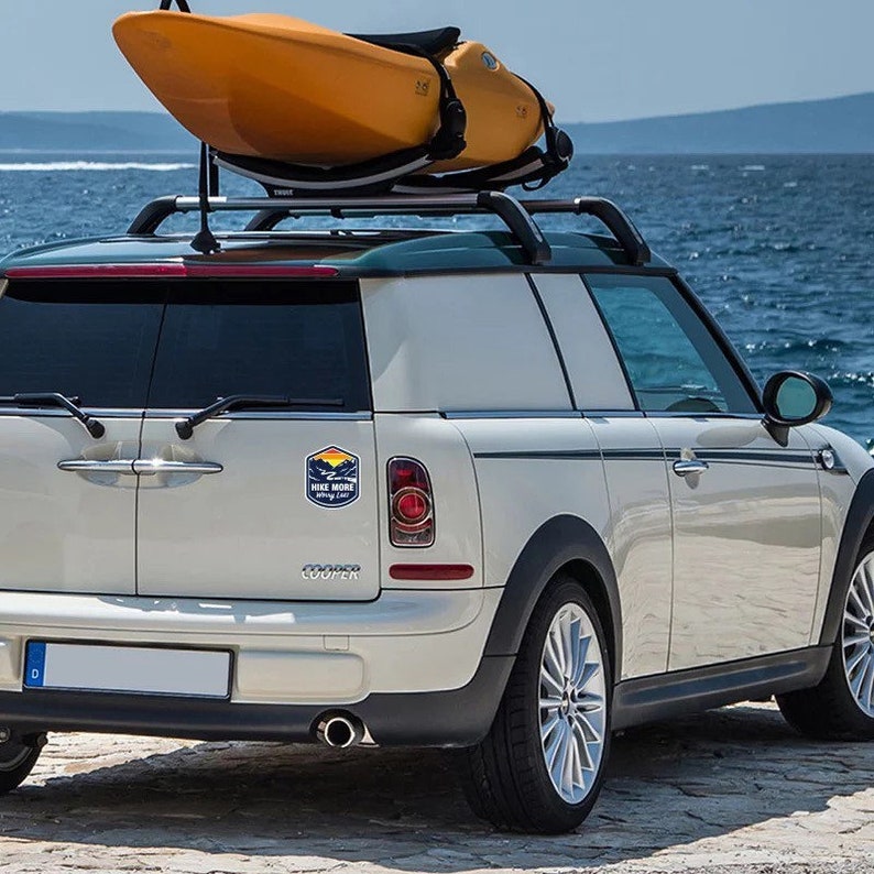 4.5x5” Inch Hike More Worry Less High Quality Decals Waterproof * - Etsy