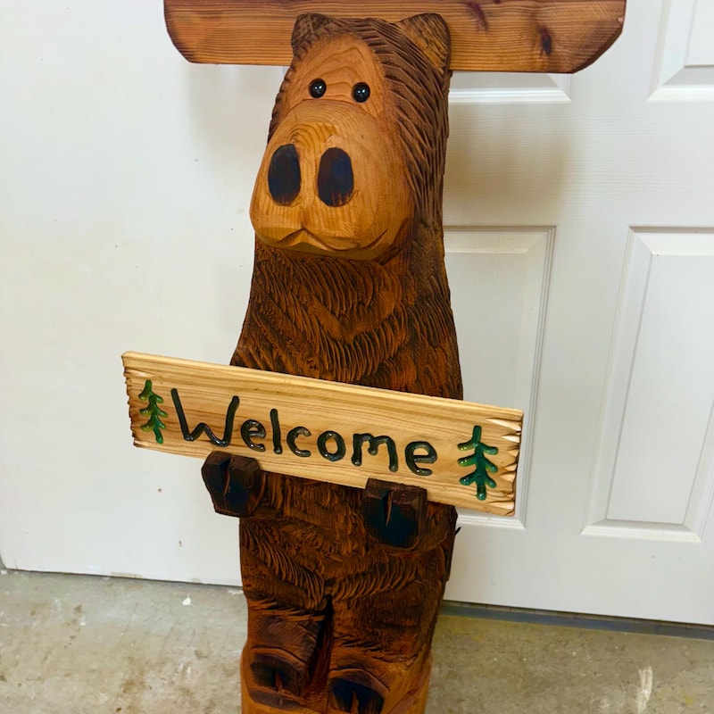 Chainsaw Sculpture - Etsy