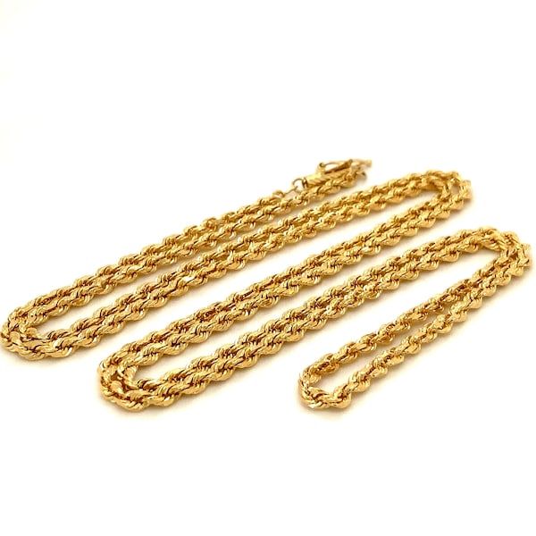 Vintage Rope Chain - Etsy