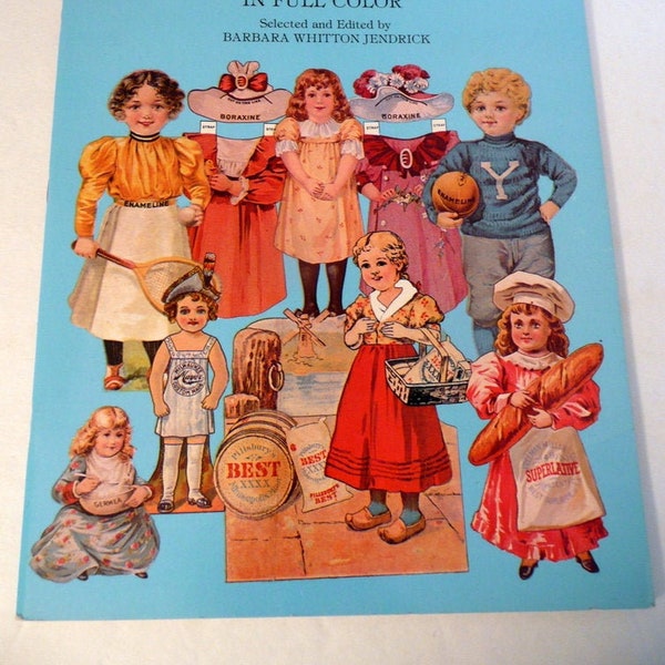 Antique Paper Doll - Etsy