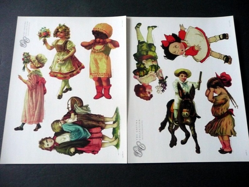 Collection of Award Winning Paper Dolls Reproductions - Etsy