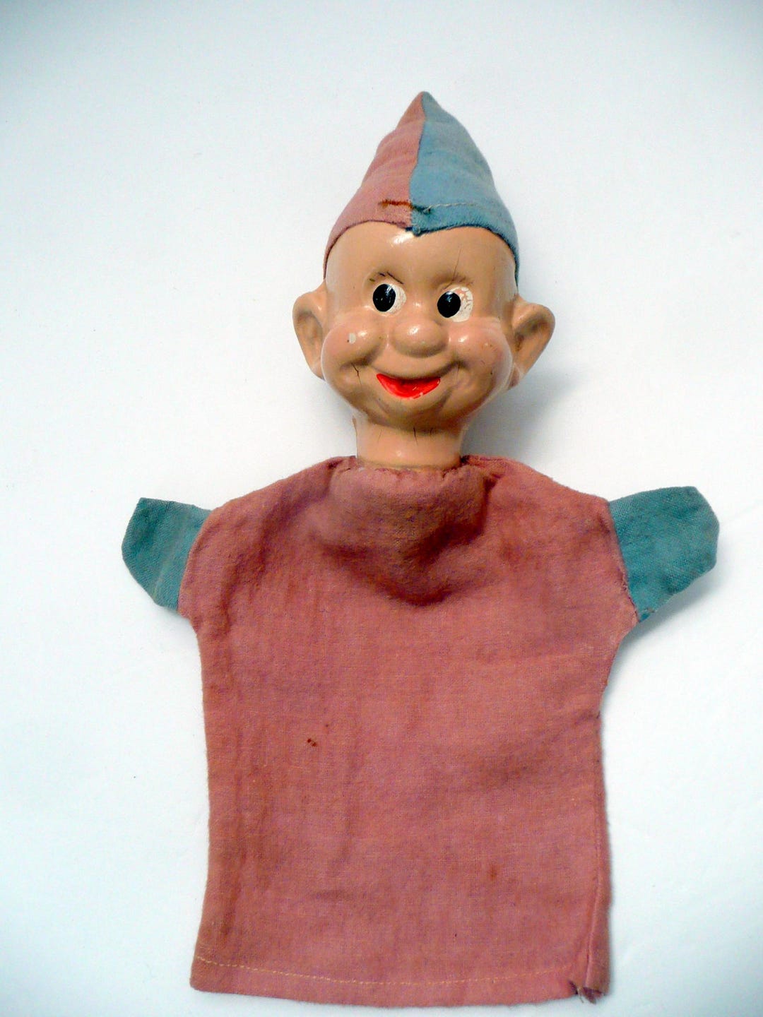 Vintage Composition Head Hand Puppet - Etsy