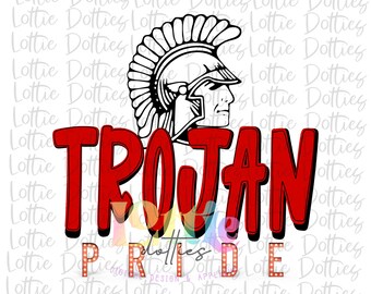 Trojans Team Design - Etsy