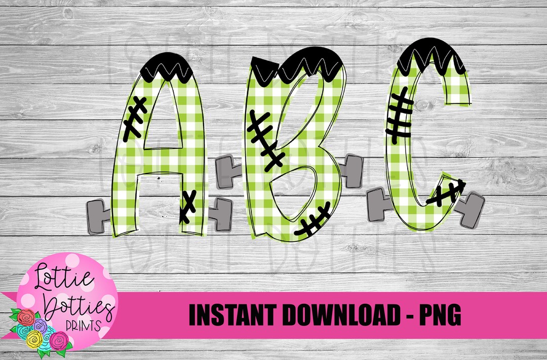 Frankenstein Alpha Pack - Halloween Sublimationsdesign - Halloween Png ...