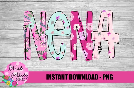 Nena Png Sublimation File Instant Download Digital | Etsy
