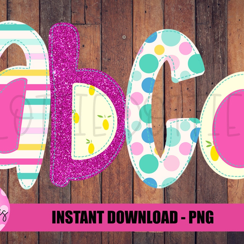 Applique Alpha - Etsy