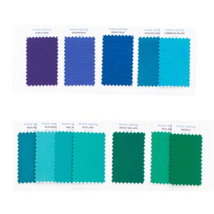 Warm Spring - the ULTIMATE COLLECTION of Fifty Fabric Swatches - Etsy