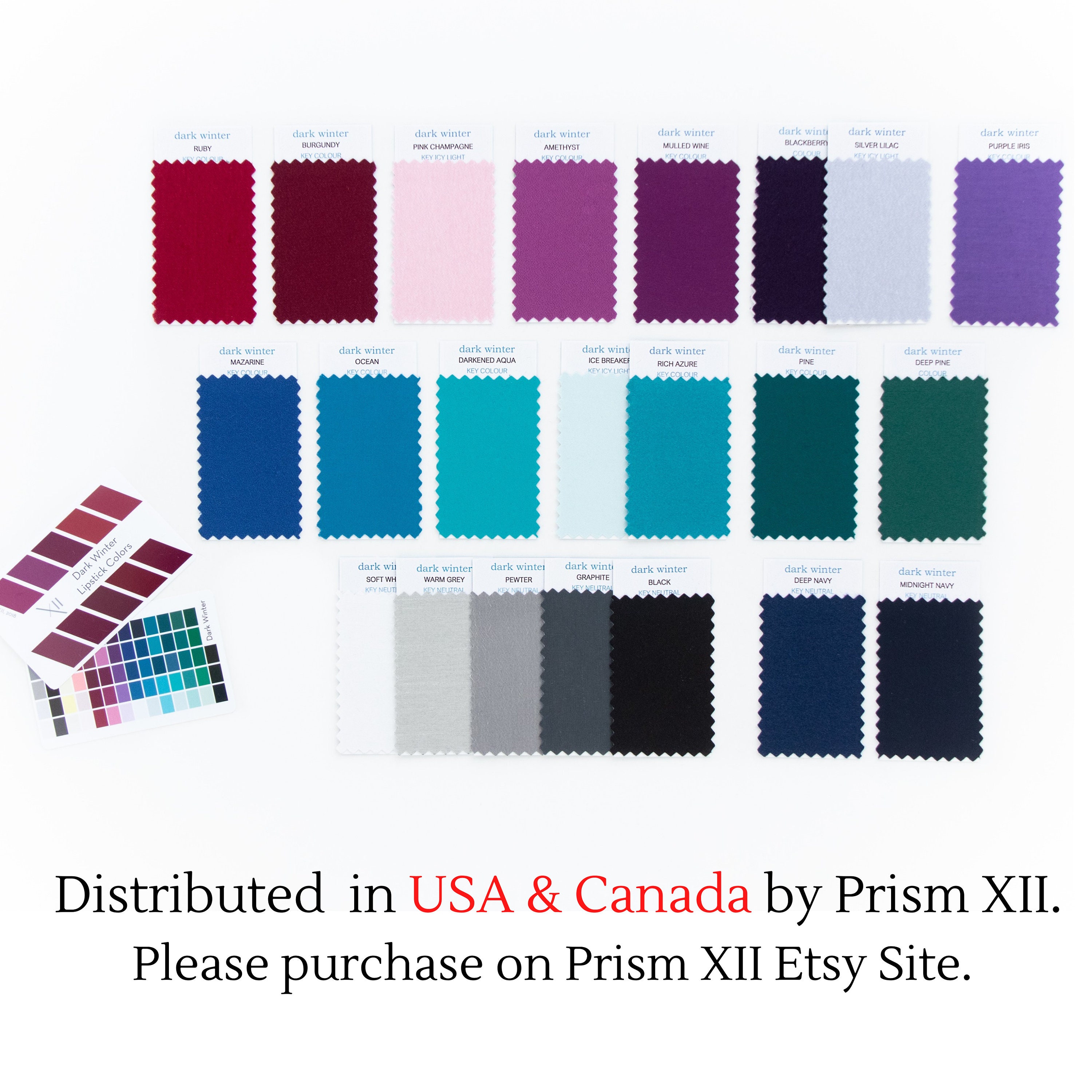 Dark Winter Color Palette